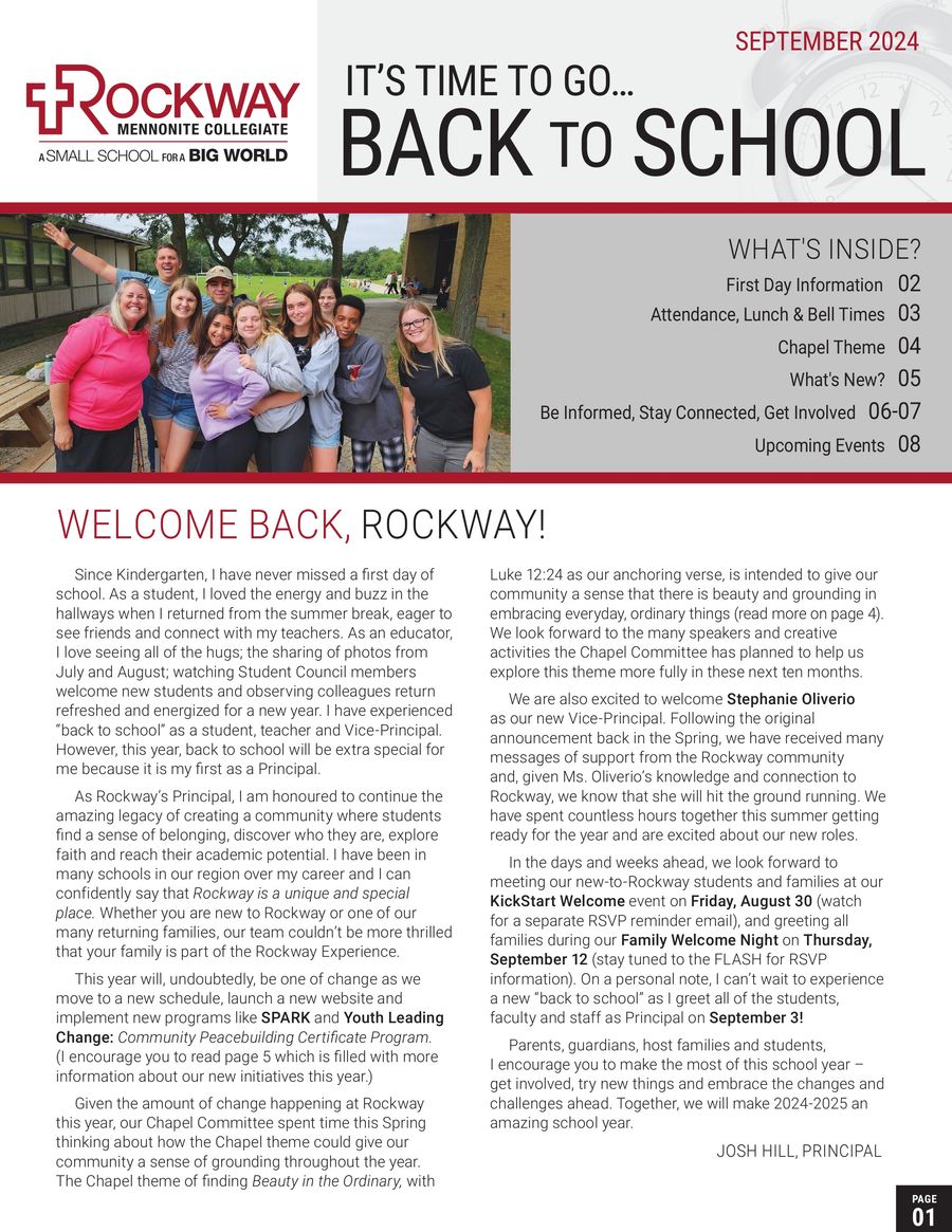 2024 Back to School Booklet by Rockway... - Flipsnack