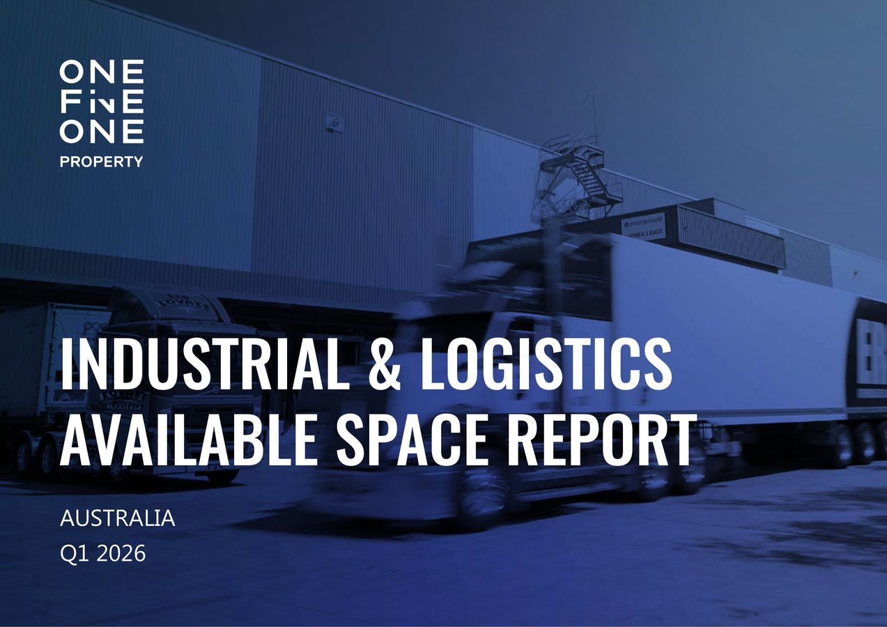 151 Property Industrial & Logistics Available Space Report by 151 Property