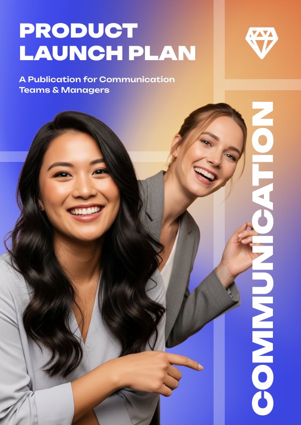 Product Launch Communication Plan Template by Flipsnack templates ...