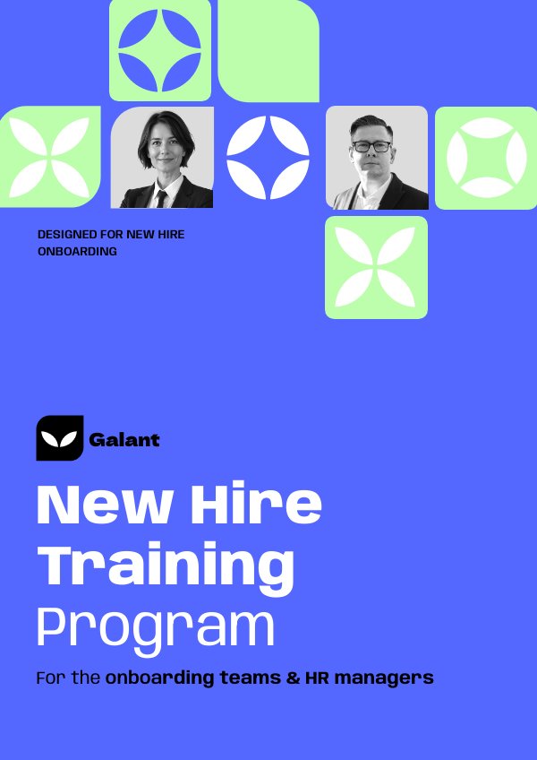 new hire training program template by Flipsnack templates - Flipsnack