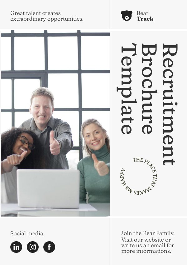 sample recruitment brochure by Flipsnack templates - Flipsnack