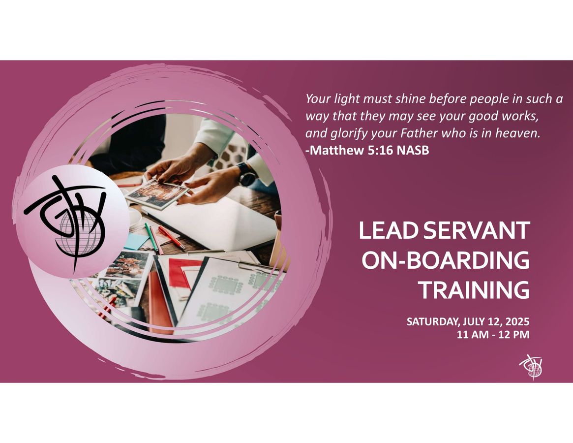 Good Hope Lead Servant Onboarding Training by Misha Burkins - Flipsnack