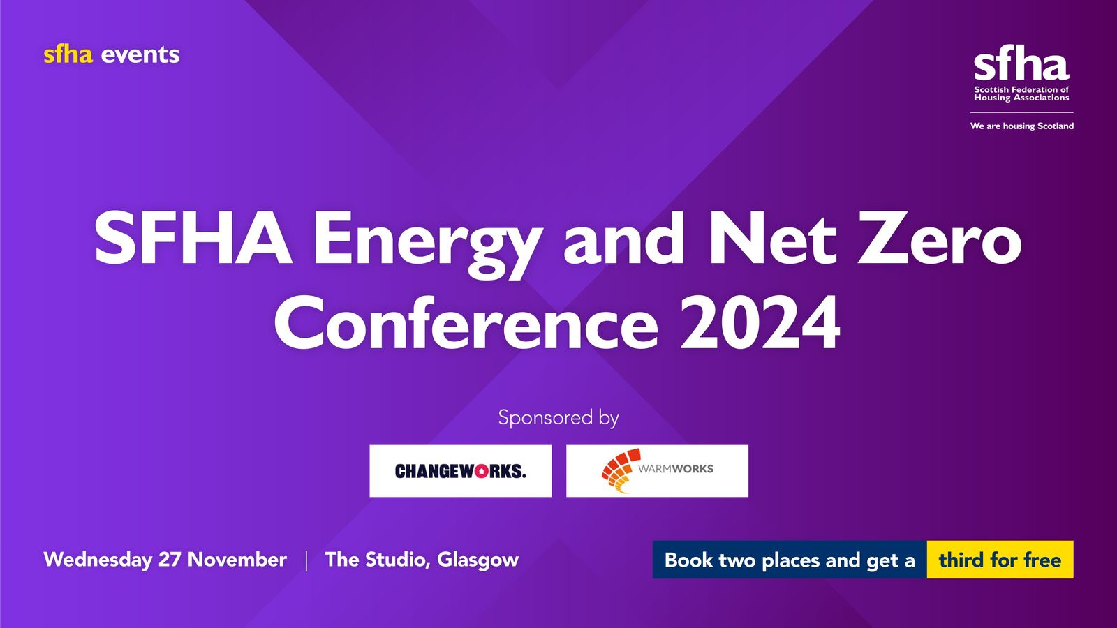 SFHA - Conference - Energy and Net Zero - Flyer by Gary Dickson - Flipsnack