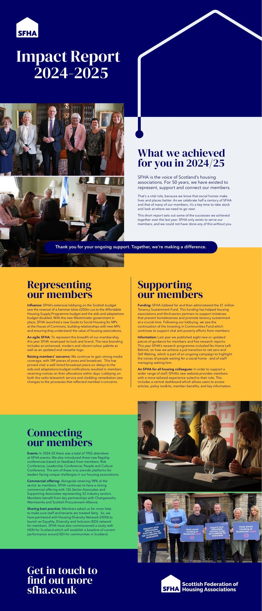 SFHA - Impact Report 2024-25 by Gary Dickson - Flipsnack