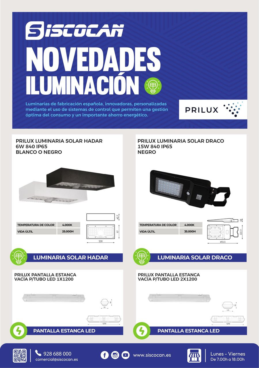 Novedades Prilux by Grupo Siscocan - Flipsnack