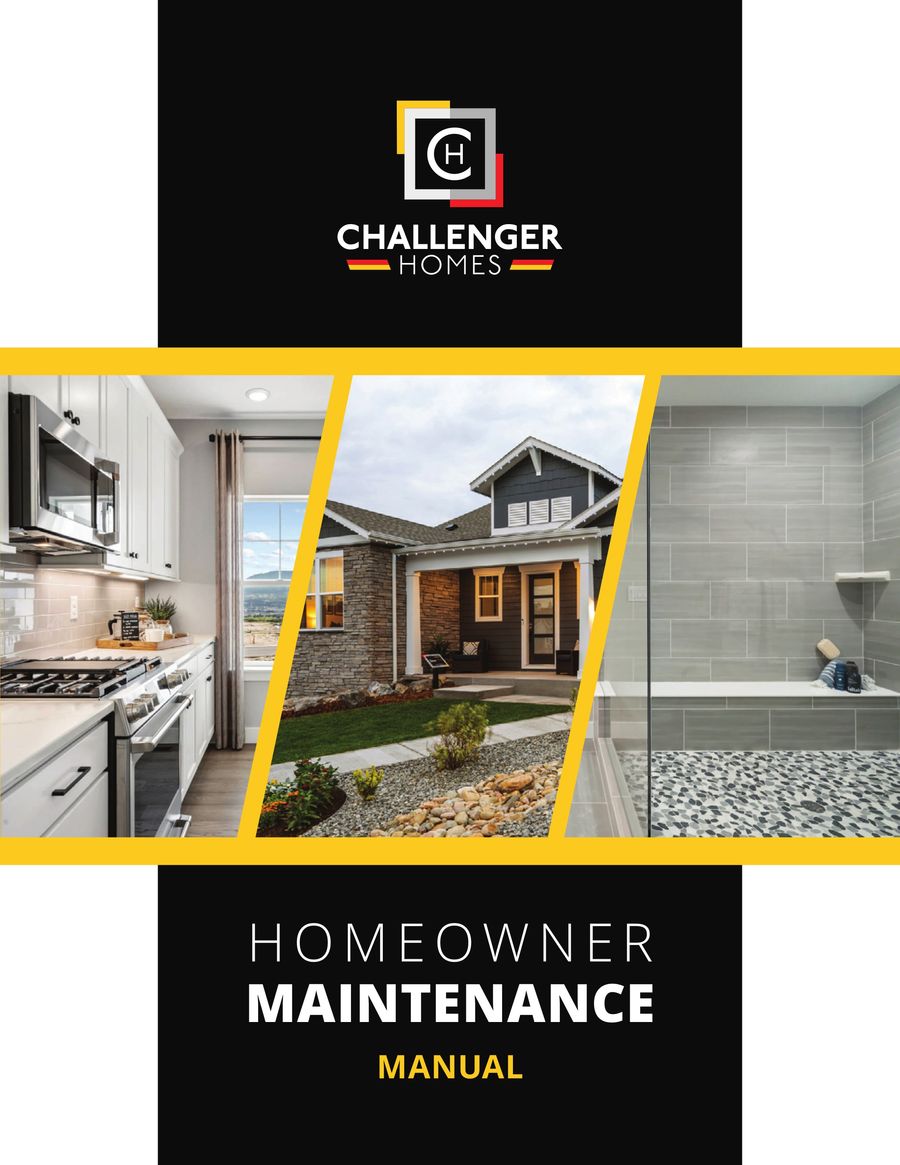 Challenger Homes Maintenance Manual 5.28.2024 by Lisa Sabell - Flipsnack