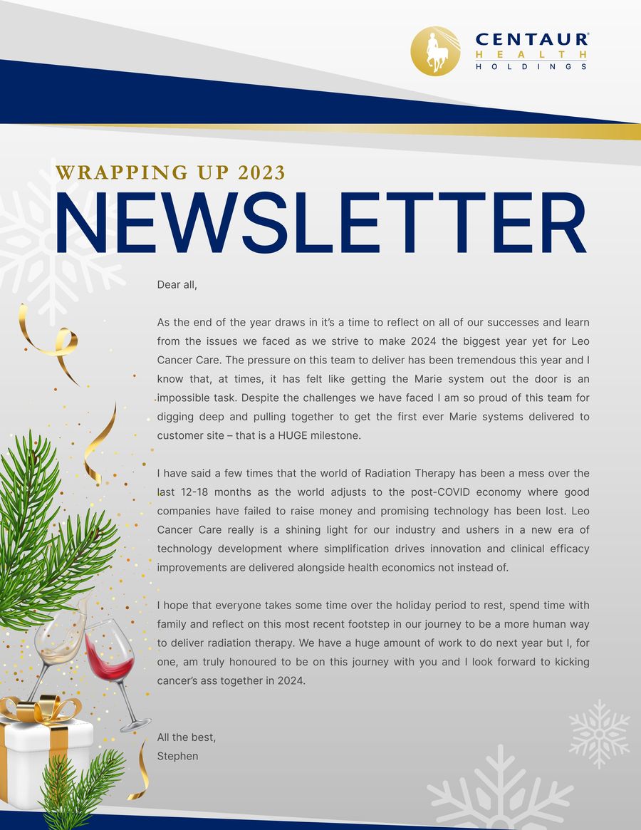 End of Year Newsletter 2023 by Lauren - Flipsnack