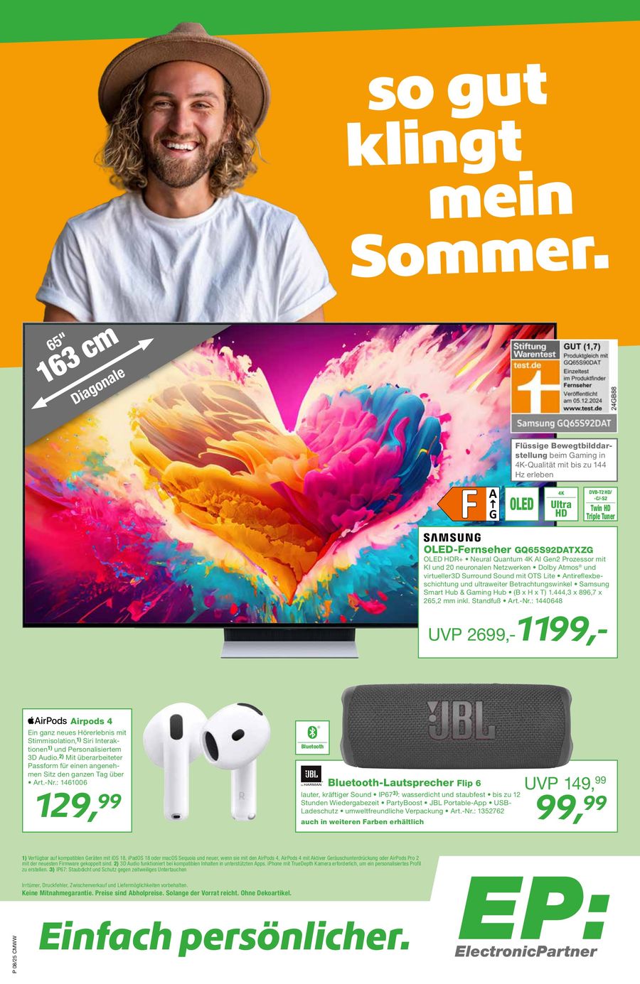 EP.Prospekt VS 08/25 CM-WW by ElectronicPartner