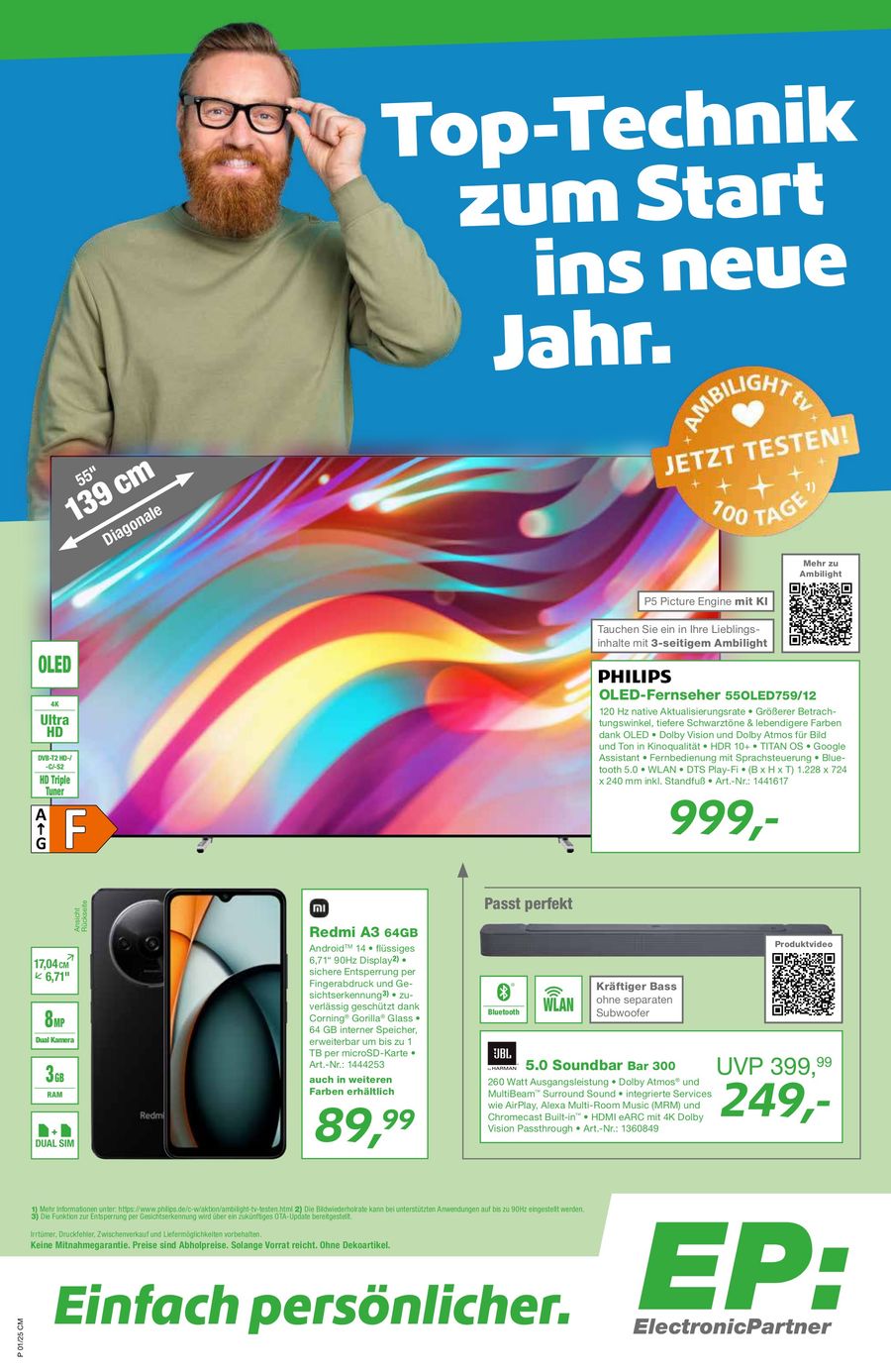 EP:Prospekt CM 01/25 by ElectronicPartner