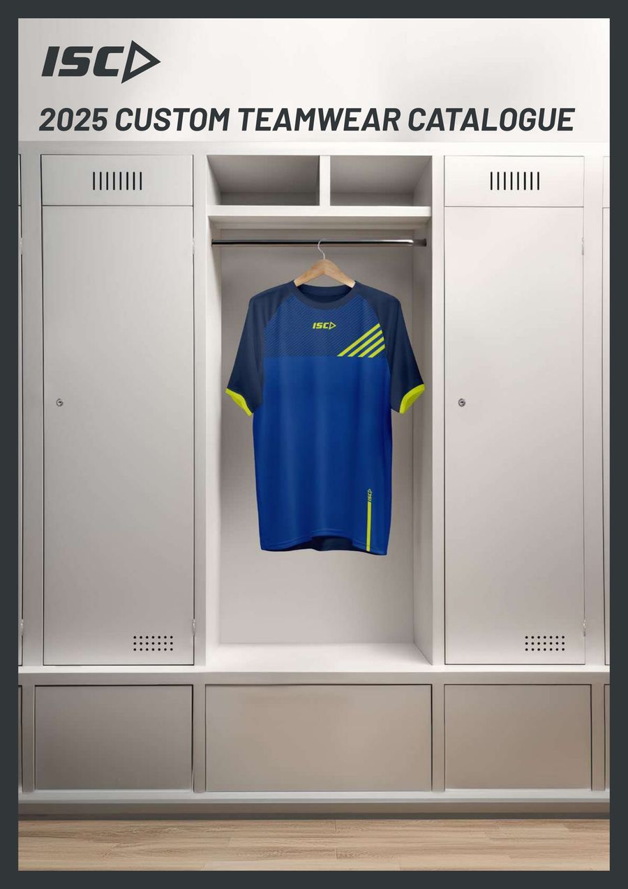 2025 ISC Sport Teamwear Catalogue by ISC Sport - Flipsnack