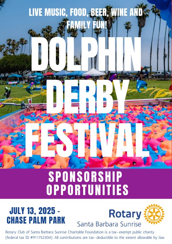 Rotary Dolphin Derby 2025 Sponsorship Brochure by Angelique Davis ...