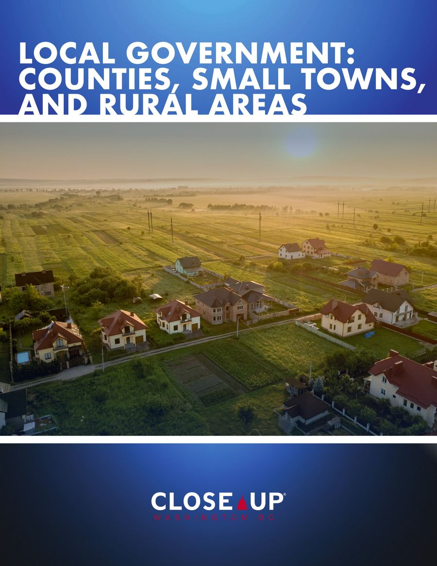 Local Government - Counties Small Towns and Rural Areas by Close Up ...