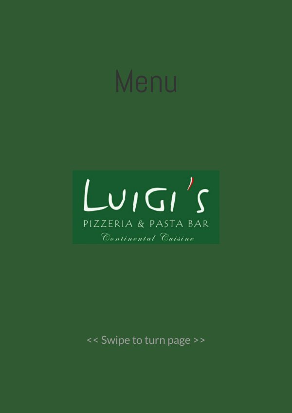 Luigis menu food new 2024 by Kyle - Flipsnack