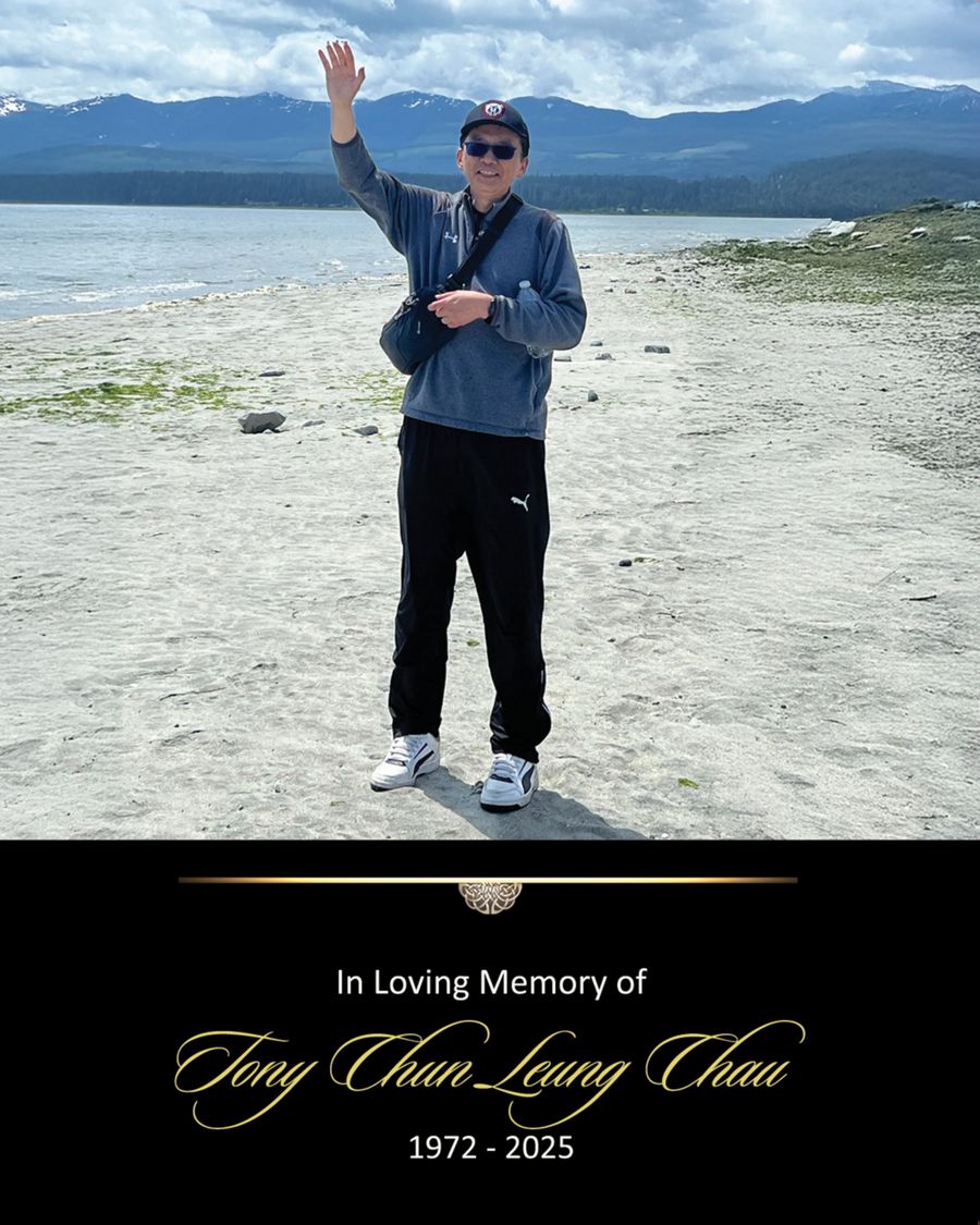 Memorial Card for Tony Chun Leung Chau (1972-2025) by Christian ...
