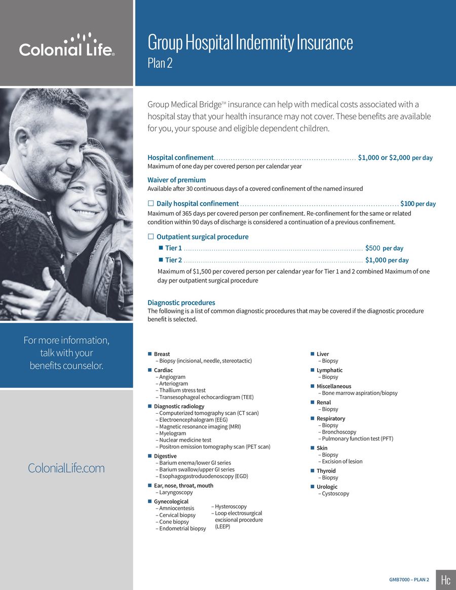 Colonial Life Group Medical Bridge Product Brochure by All Atlantic ...