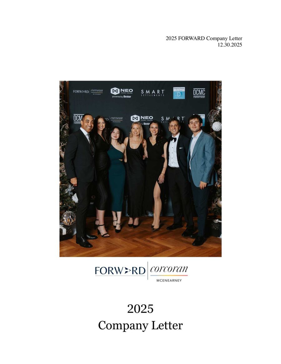 2025 FORWARD Company Letter by Marc Cashin - Flipsnack