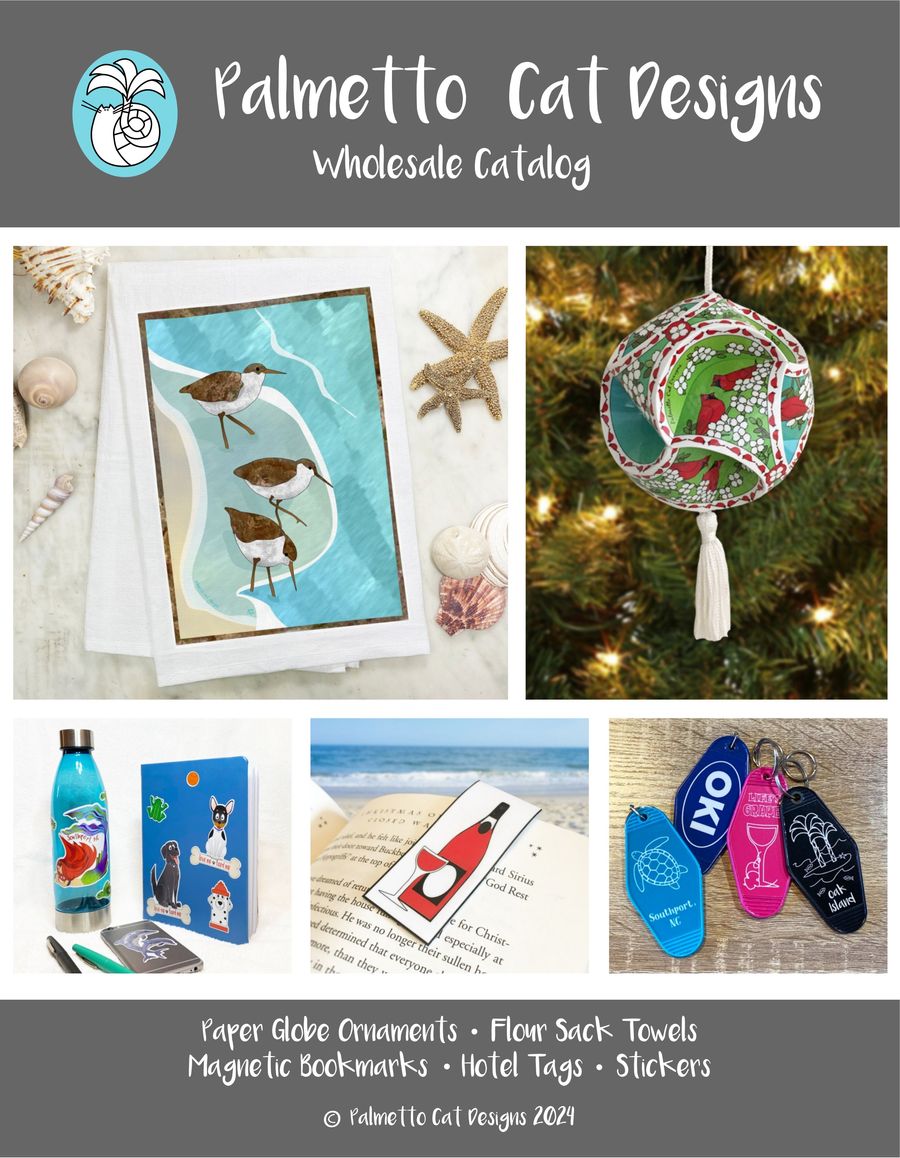 Palmetto Cat Designs - Wholesale Catalog - 2024 by Paula Minges - Flipsnack