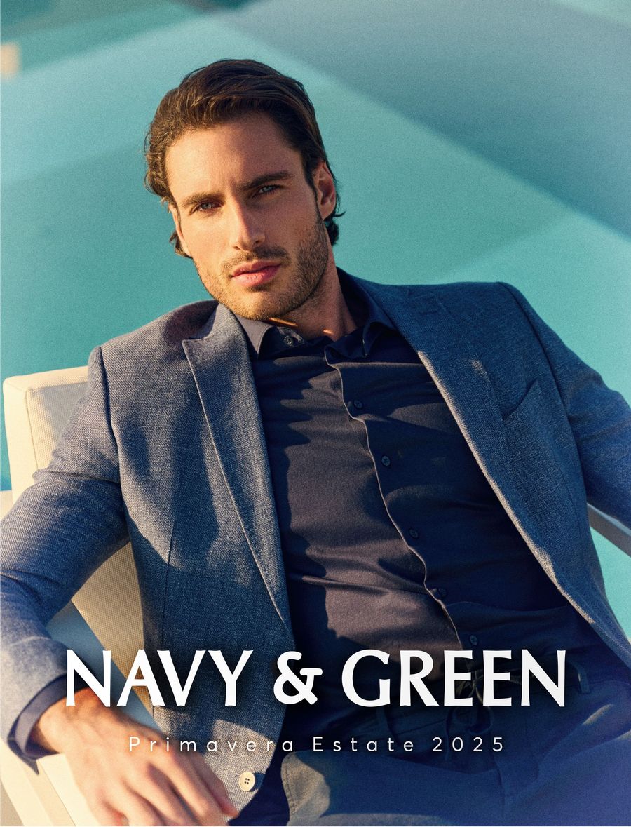 NAVY & GREEN LookBook, Spring - Summer 2025 collection. by Adamakos ...