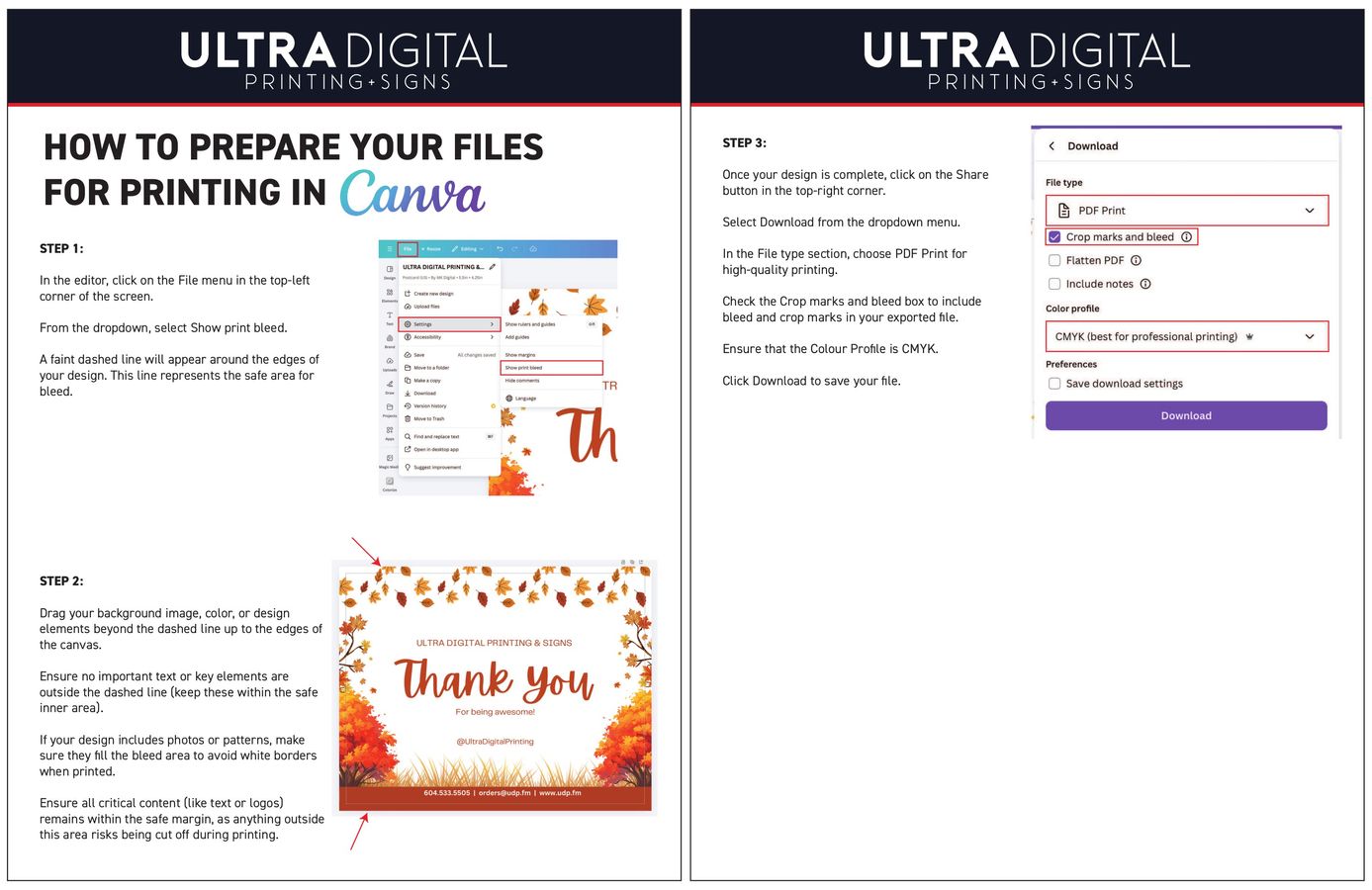 Set Up Files for Print in Canva by Muhammad Khaku - Flipsnack