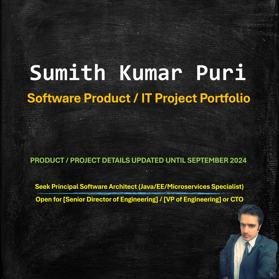 Sumith Puri - Product/Project Details - (2003-2024) by Sumith Puri - Flipsnack