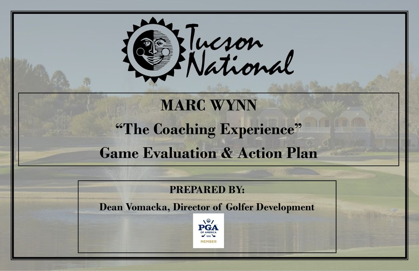 Marc Wynn - Coaching Experience Final Evaluation by Dean Vomacka ...