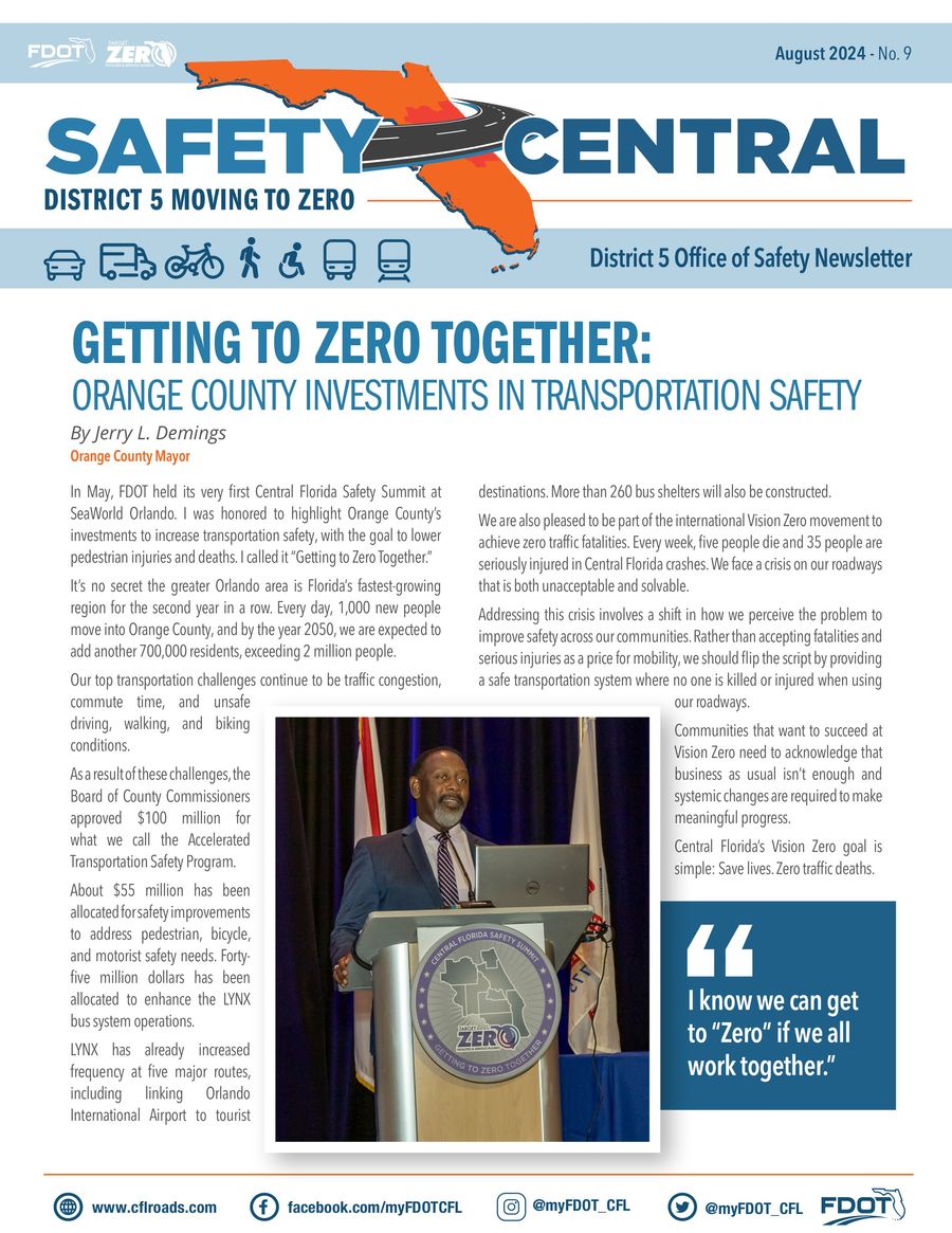 FDOT Safety Central Newsletter_August 2024 by... - Flipsnack