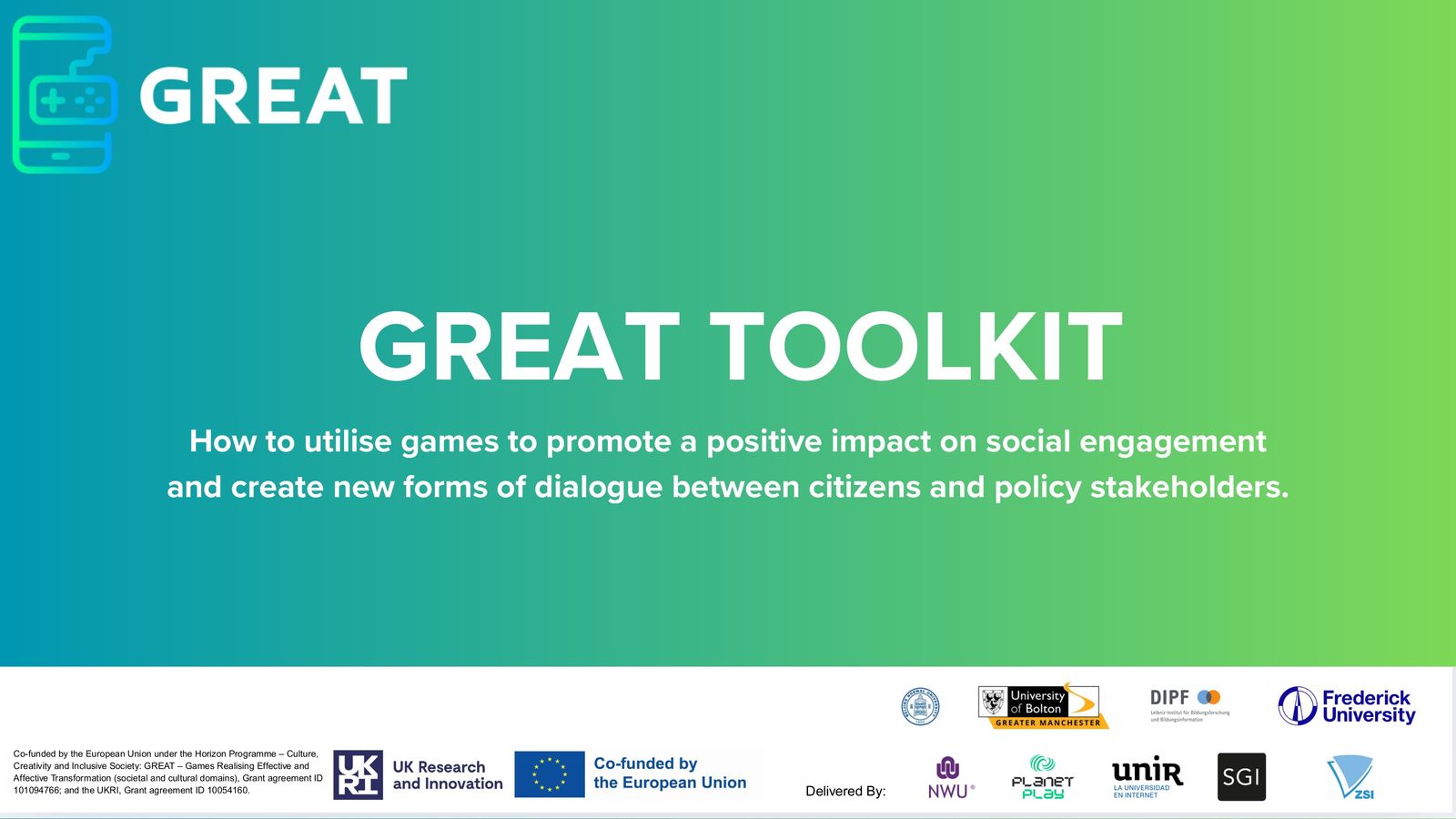 GREAT Toolkit by Jude Ower - Flipsnack