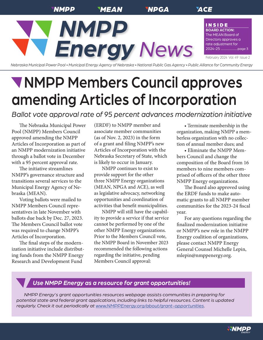 February NMPP Energy News by NMPP Energy - Flipsnack