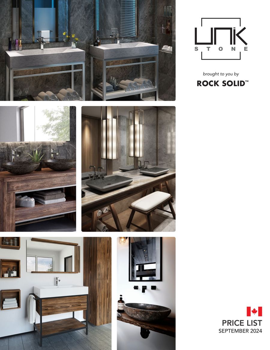 Unik Stone Canada - English by Rock Solid - Flipsnack