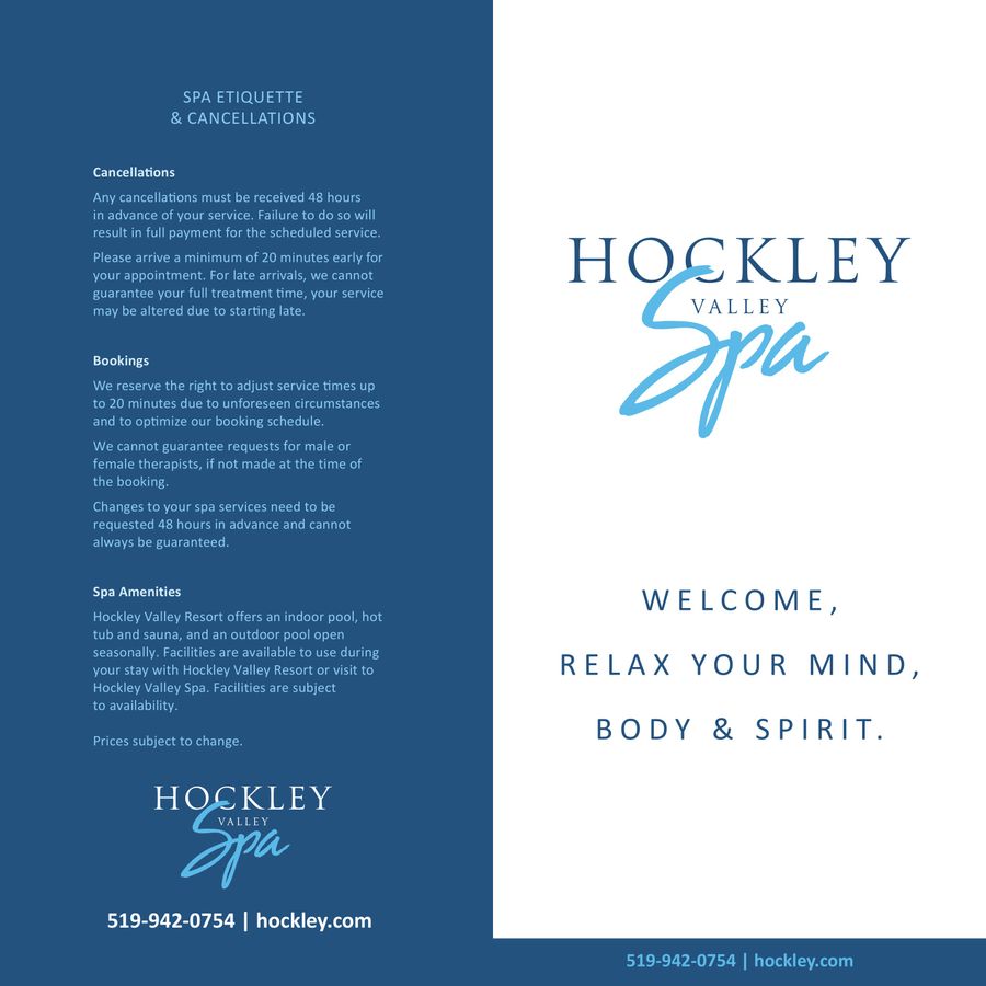 HVR Spa Menu Brochure Nov2024 by Hockley Valley... - Flipsnack