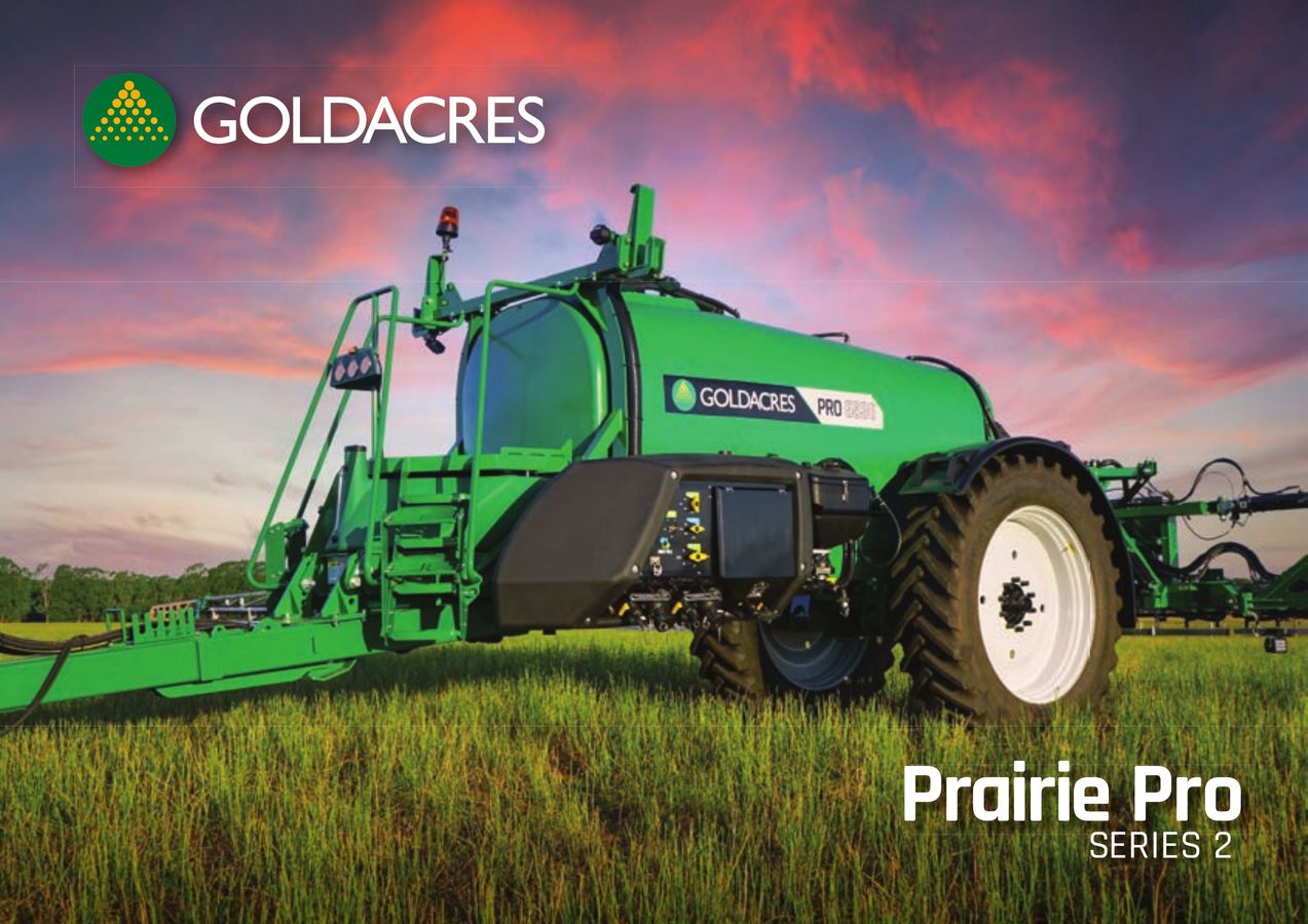 Prairie Pro Sprayer | Goldacres Sprayers by Armour by Armour Group ...