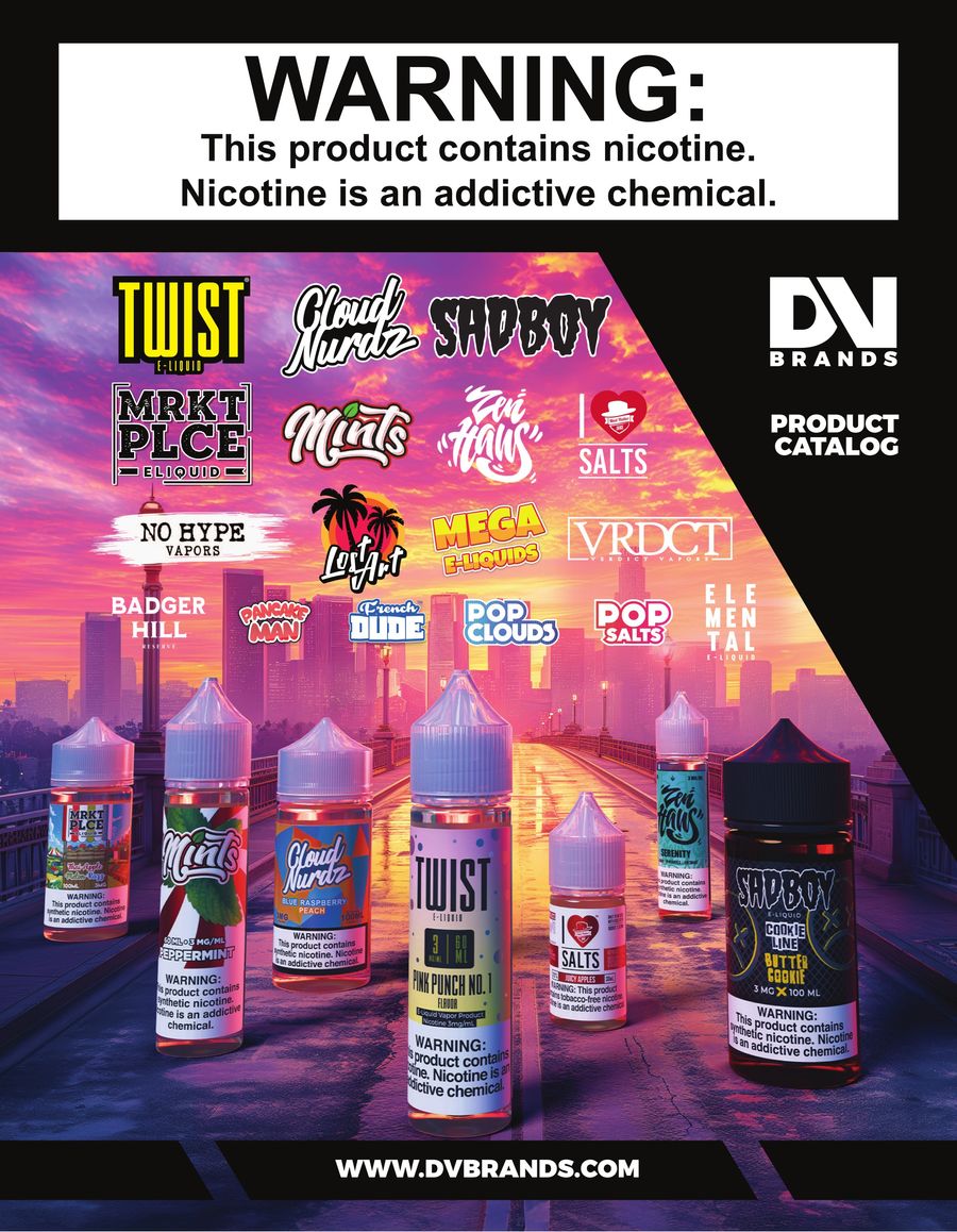 DV Brands Product Catalog 8.5in x 11in Dec 2024 by Daddy's Vapor ...