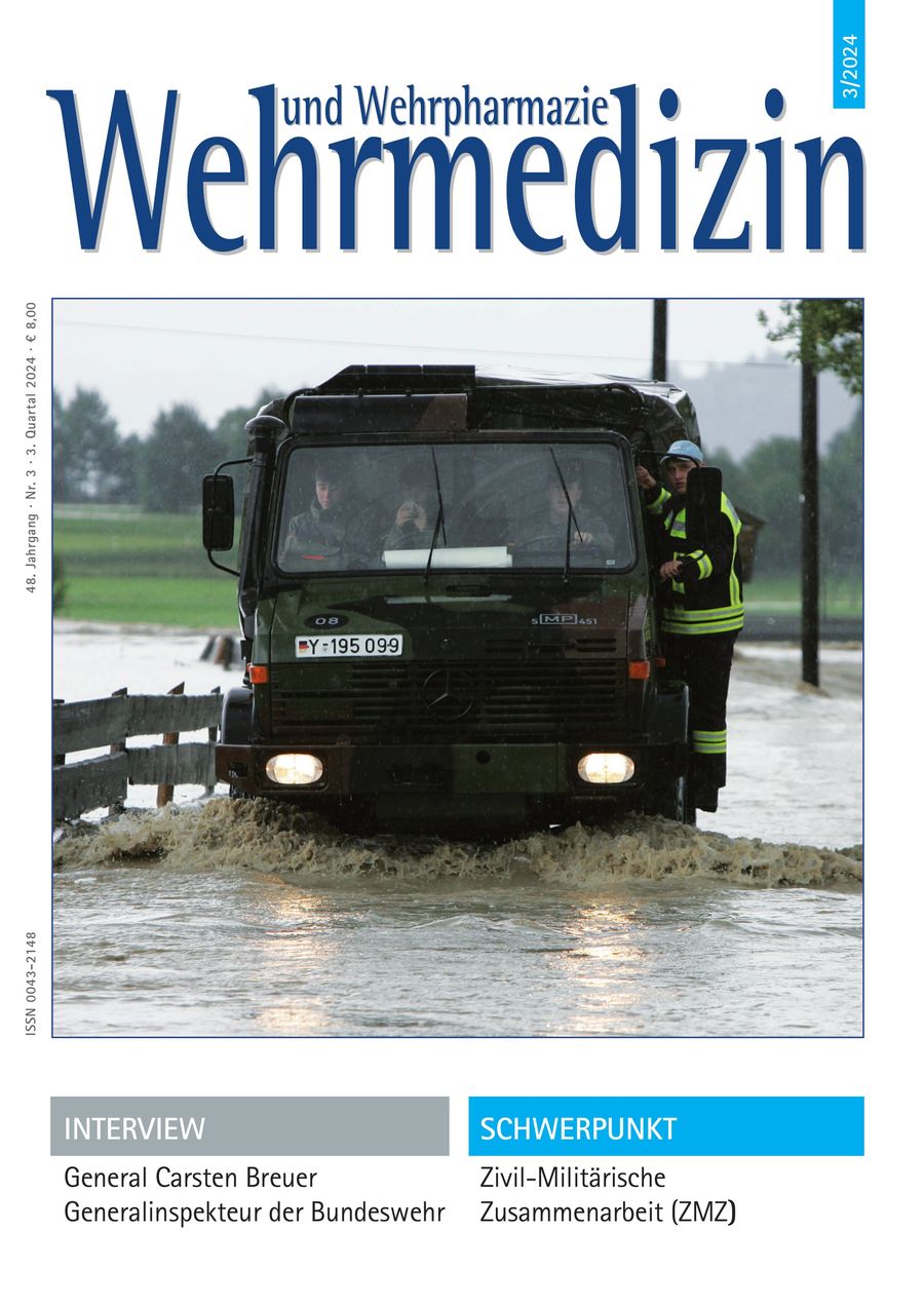 Wehrmedizin und Wehrpharmazie 2024-3 by CPM Verlag GmbH - Flipsnack