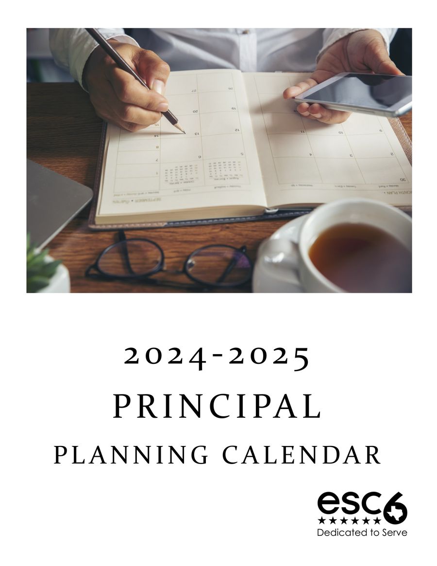 PRINCIPAL Planning Calendar 2024-2025 by Erika Tijerina - Flipsnack