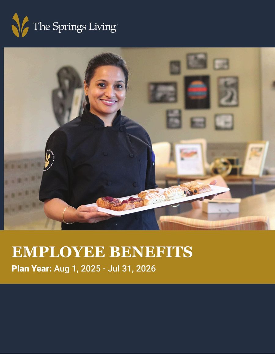 2025-2026 Employee Benefits Guide by The Springs Living - Flipsnack