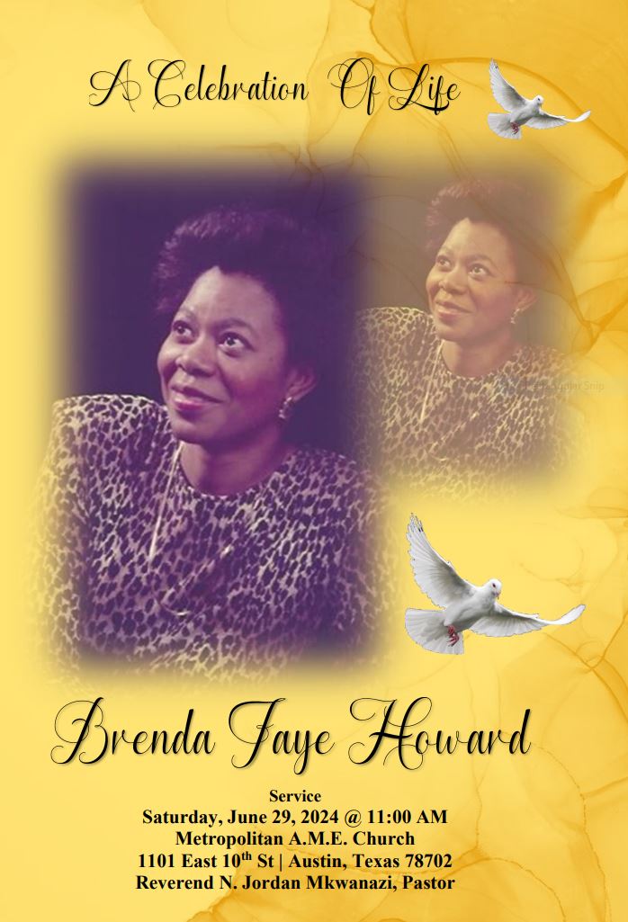 BRENDA FAYE HOWARD FUNERAL PROGRAM by Barry Franklin - Flipsnack