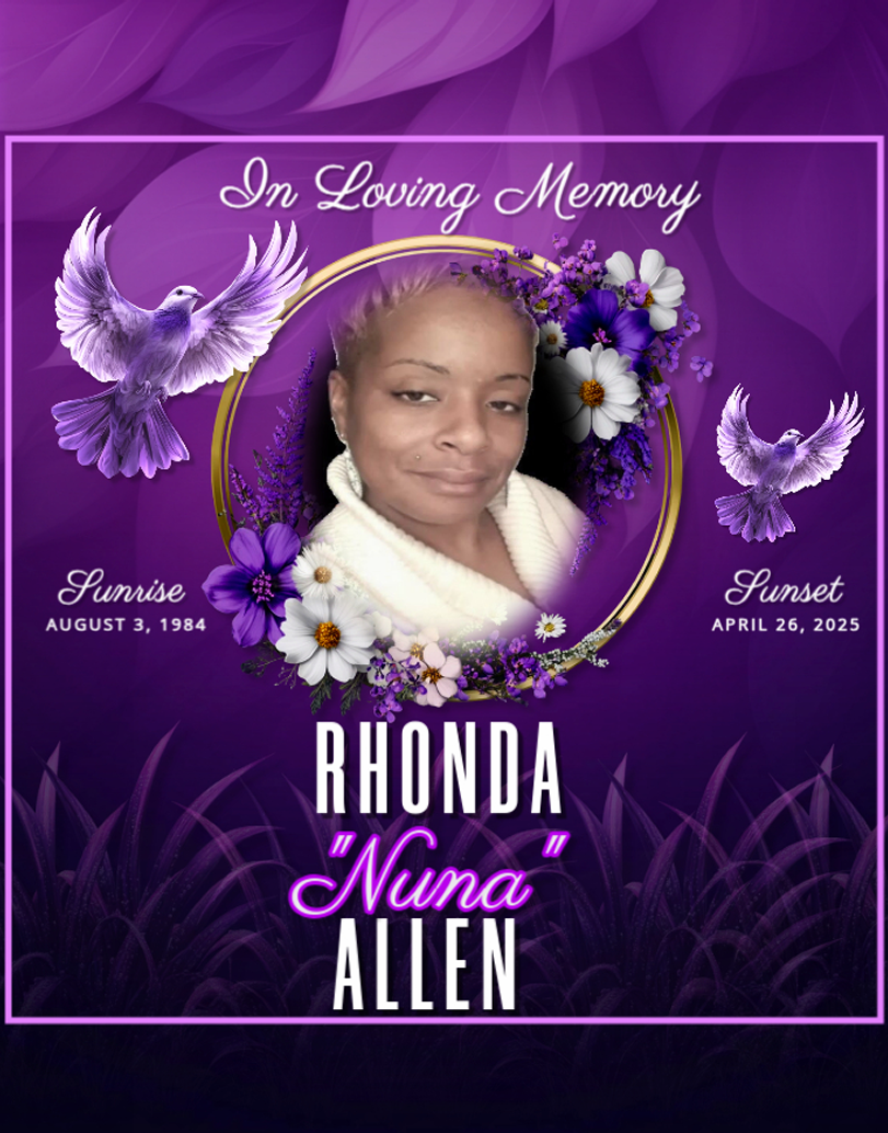 Rhonda Allen Funeral Program by A Life... - Flipsnack