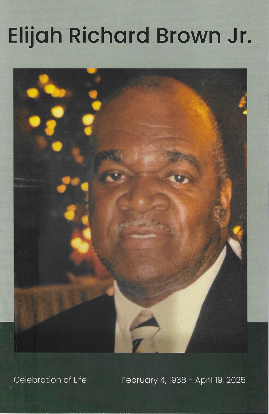 Elijah Richard Brown, Jr. by A Life... - Flipsnack