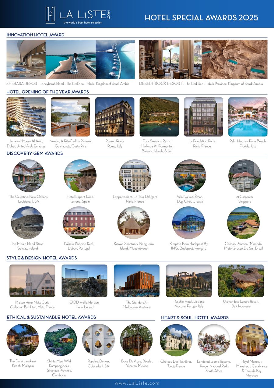 La Liste HOTELS Special Awards EN by Charles Guillot - Flipsnack
