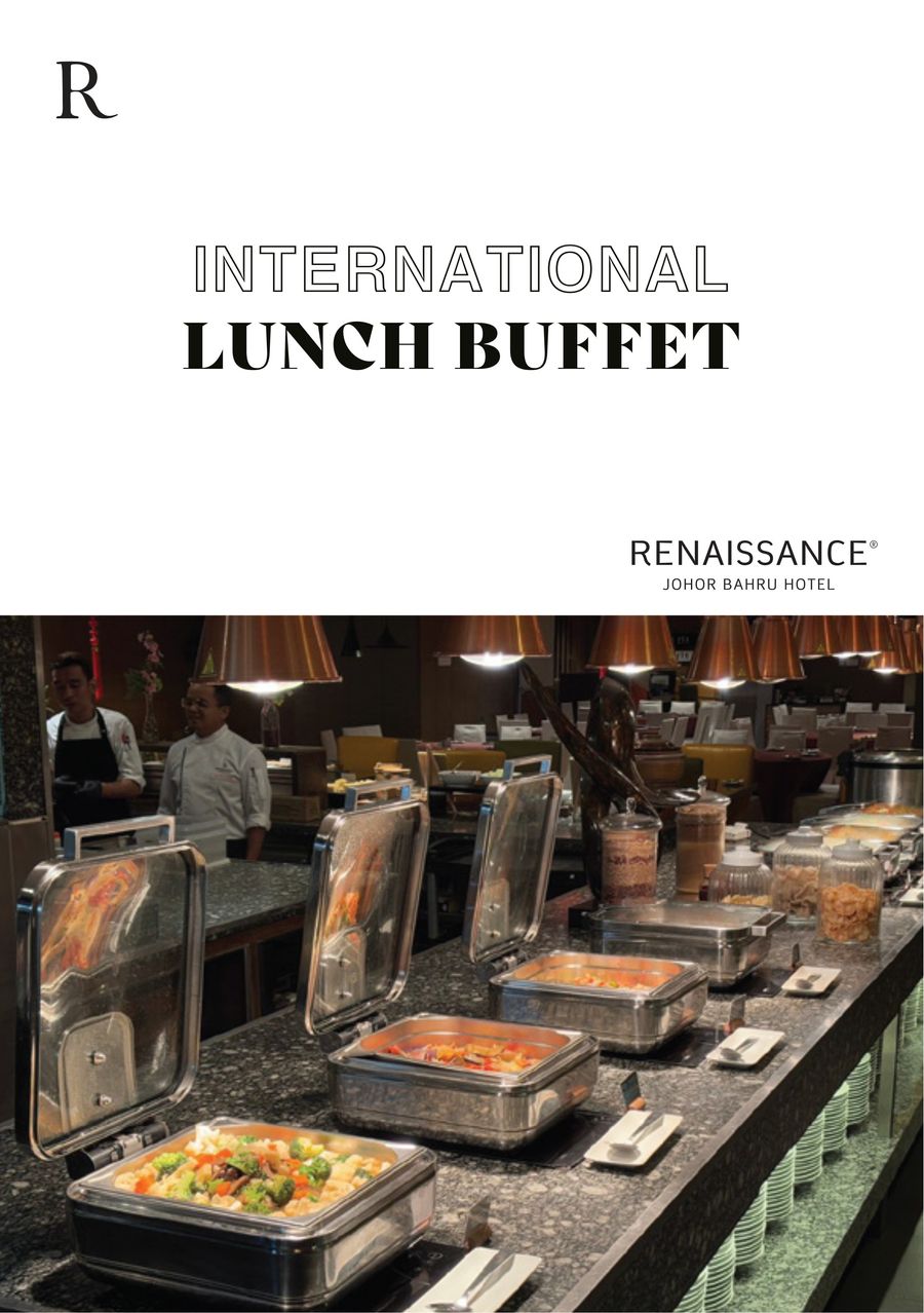 International Lunch and Weekday Dinner Buffet by Renaissance... - Flipsnack