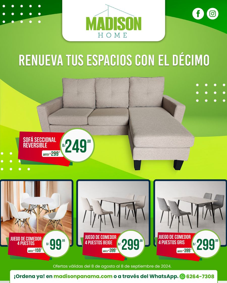 Catálogo Madison Home - Agosto 2024 by Grupo Tova - Flipsnack