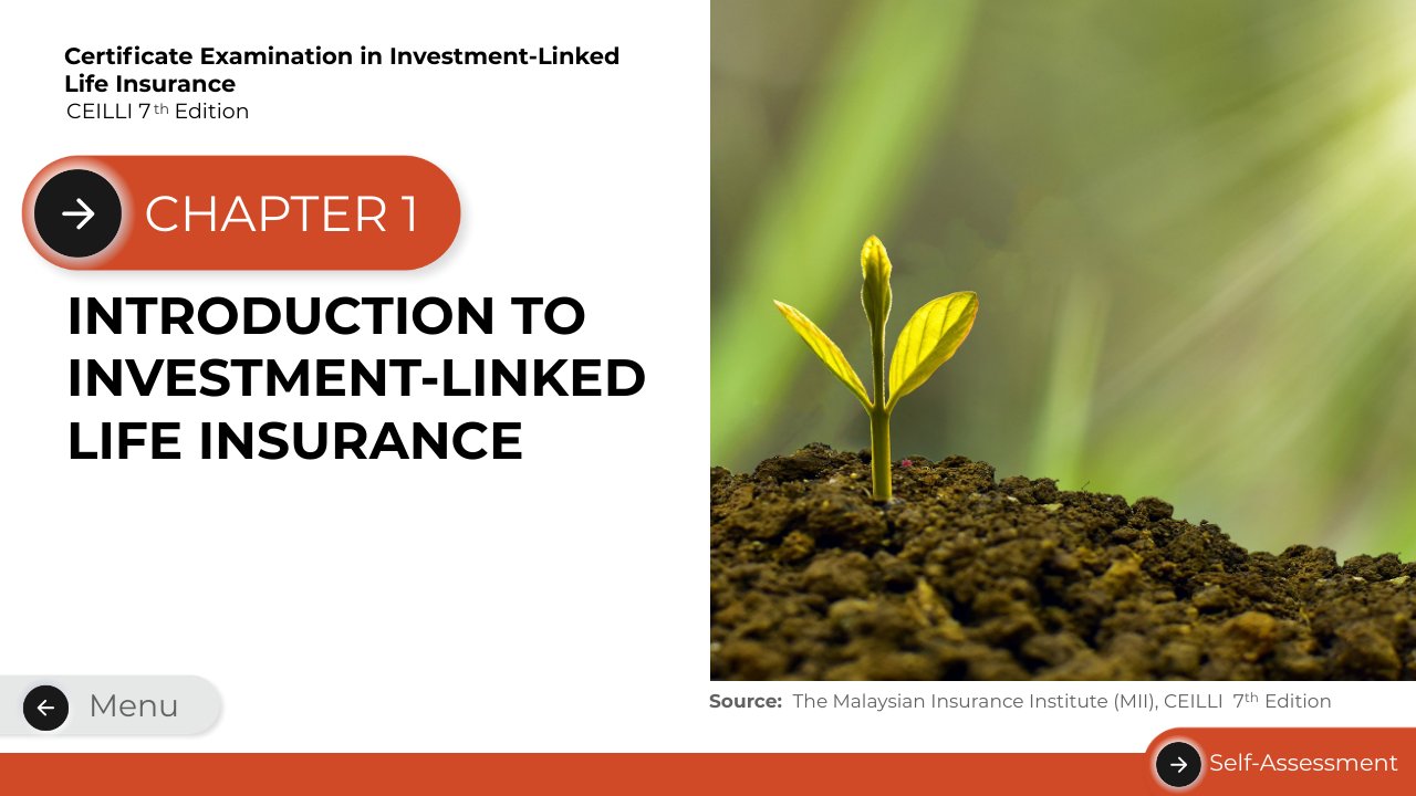 CEILLI (E) Chapter 1 - INTRODUCTION OF INVESTMENT-LINKED LIFE by ...