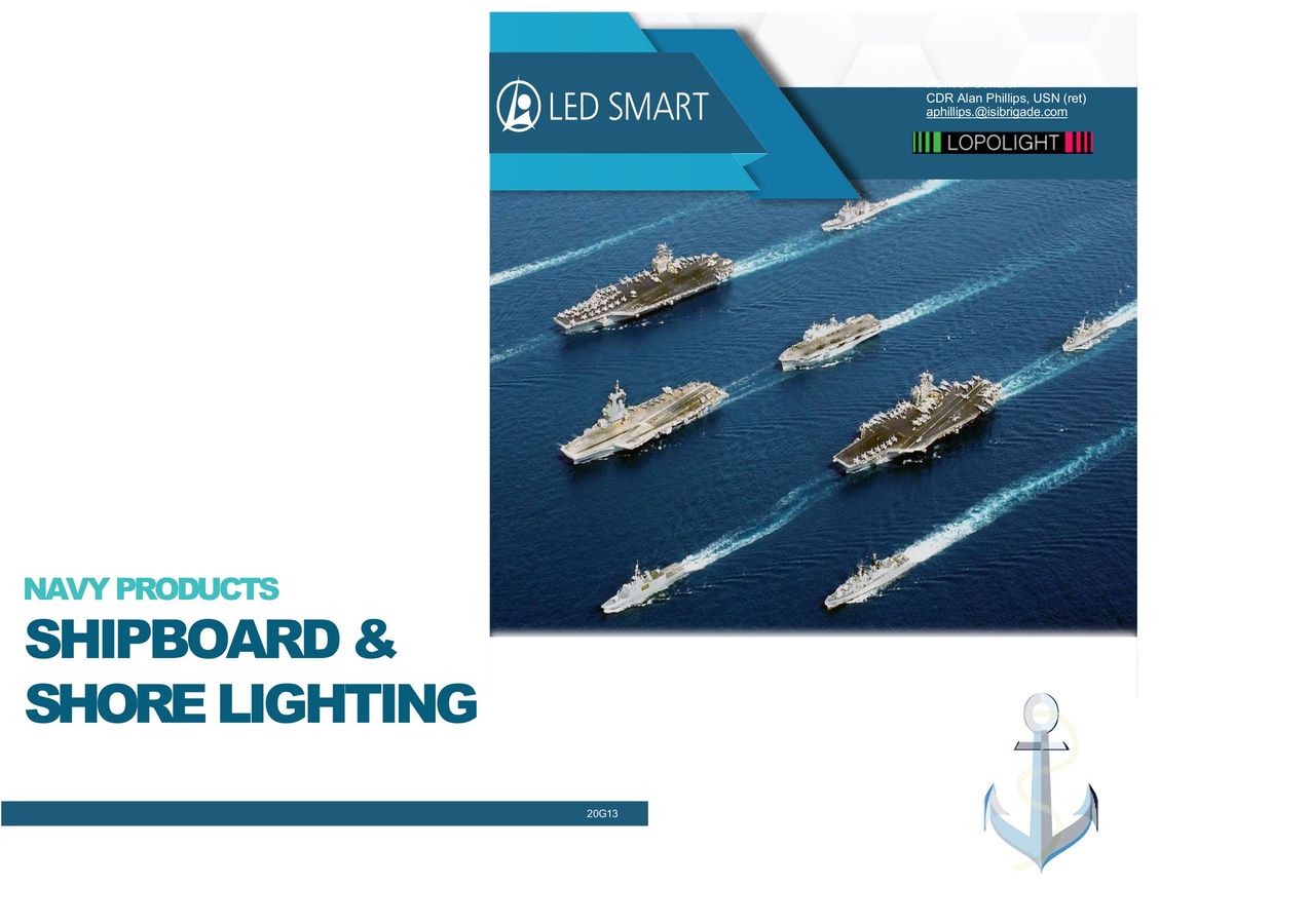 ISI Shipboard lighting products catalog by Alan Phillips - Flipsnack