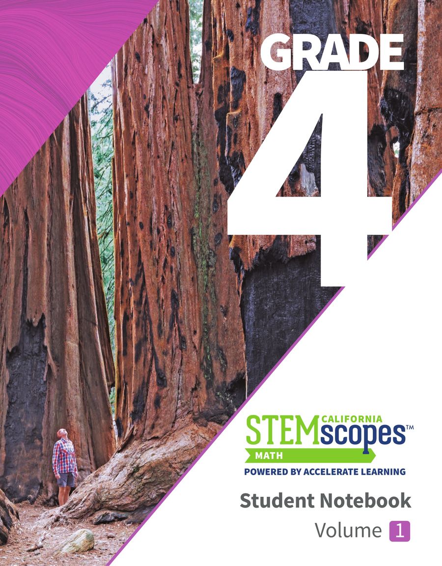 Stemscopes Math Ca Student Edition Grade 4 By Accelerate Learning