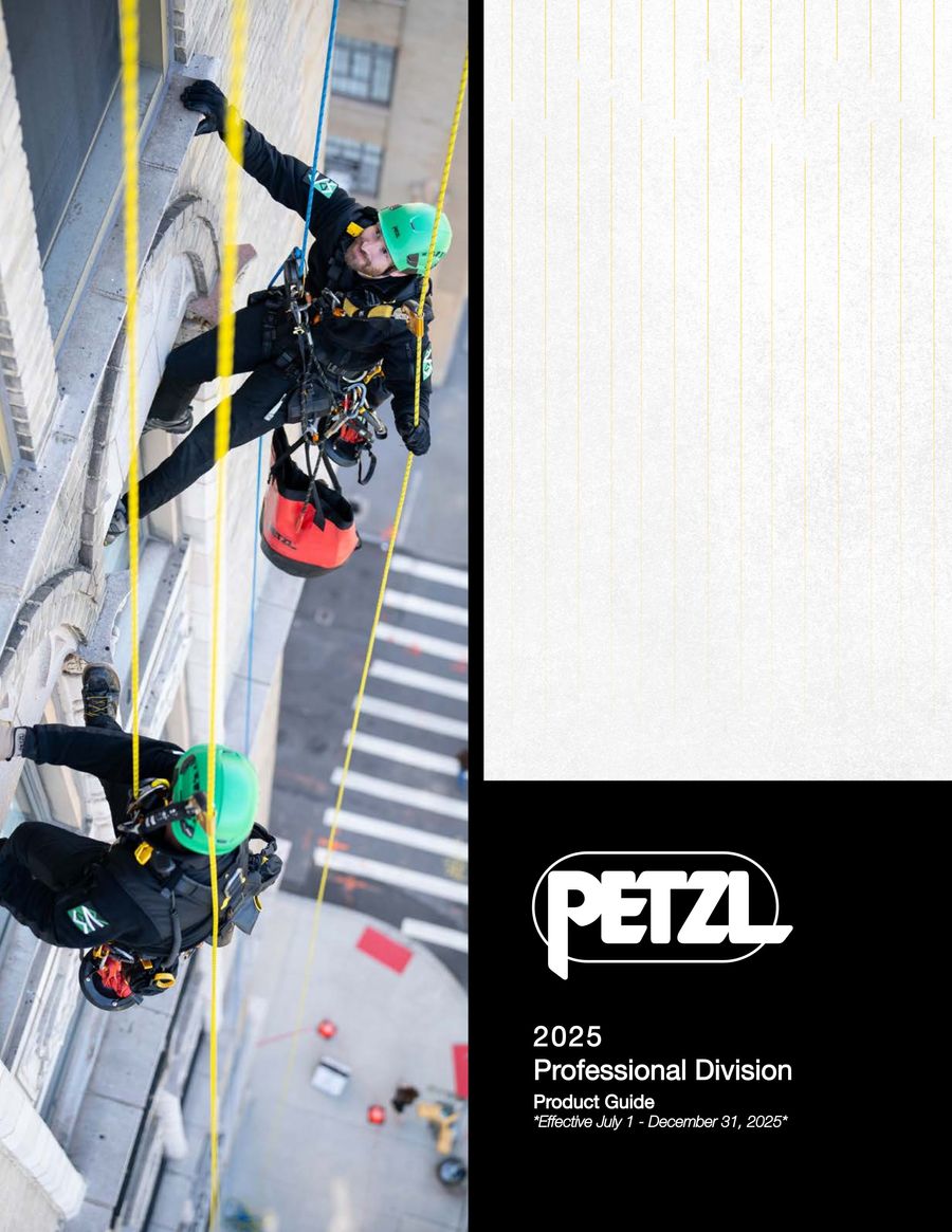 2025 Petzl Professional Product Guide by Petzl Professional - Flipsnack