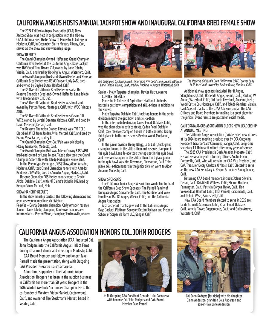 California Angus Days 2025 by Best of the West - Flipsnack
