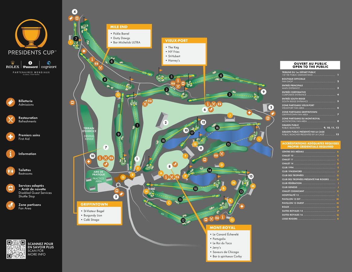 2024 Presidents Cup Course Map by PGA TOUR - Flipsnack