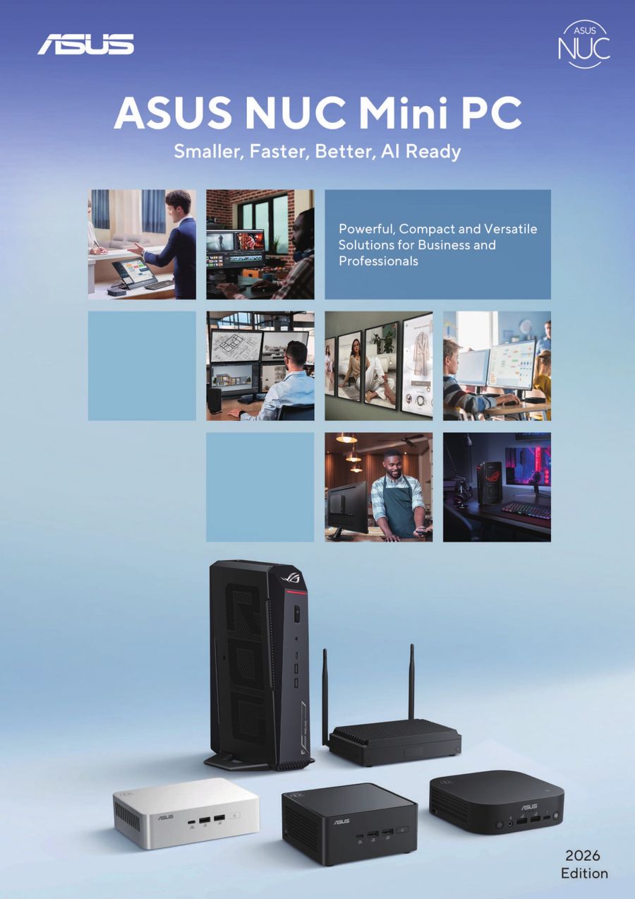 2026 ASUS NUC & Mini PC Brochure by ASUS