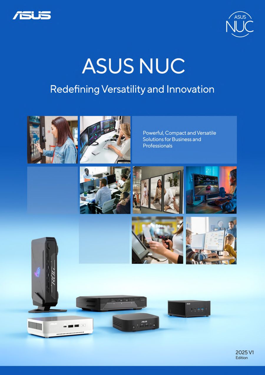 ASUS NUC & Mini PC Brochure 2025 by ASUS