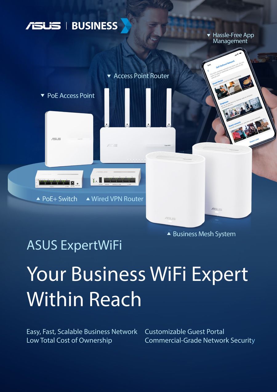 ASUS ExpertWiFi Business Solution by ASUS